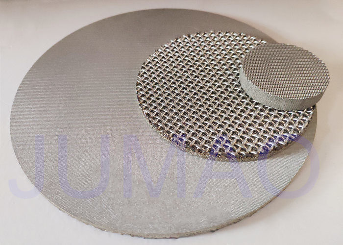 Stainless Steel Sintered Filter Disc 5-3000mm Diameter For Pharmacy ...