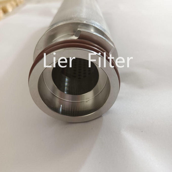 Polyester Porous Sintered Metal Filter Elements For Food Beverage Media