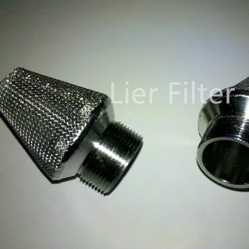 10-15um Stainless Steel Sintered Filter Element Corrosion Resistant ...