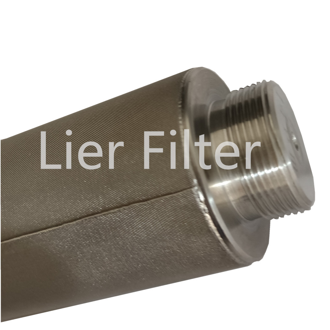 304 316 SS 5 Layer Sintered Wire Mesh Filter Element Diameter 6mm-1.5m