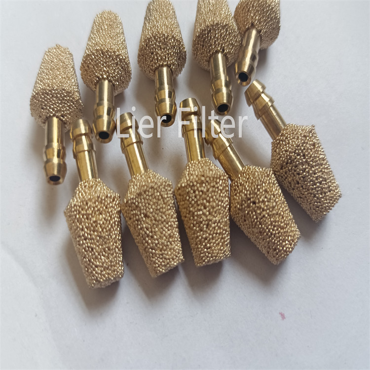 -200C-600C Sintered Metal Powder Filter Weldable Machinable Copper ...