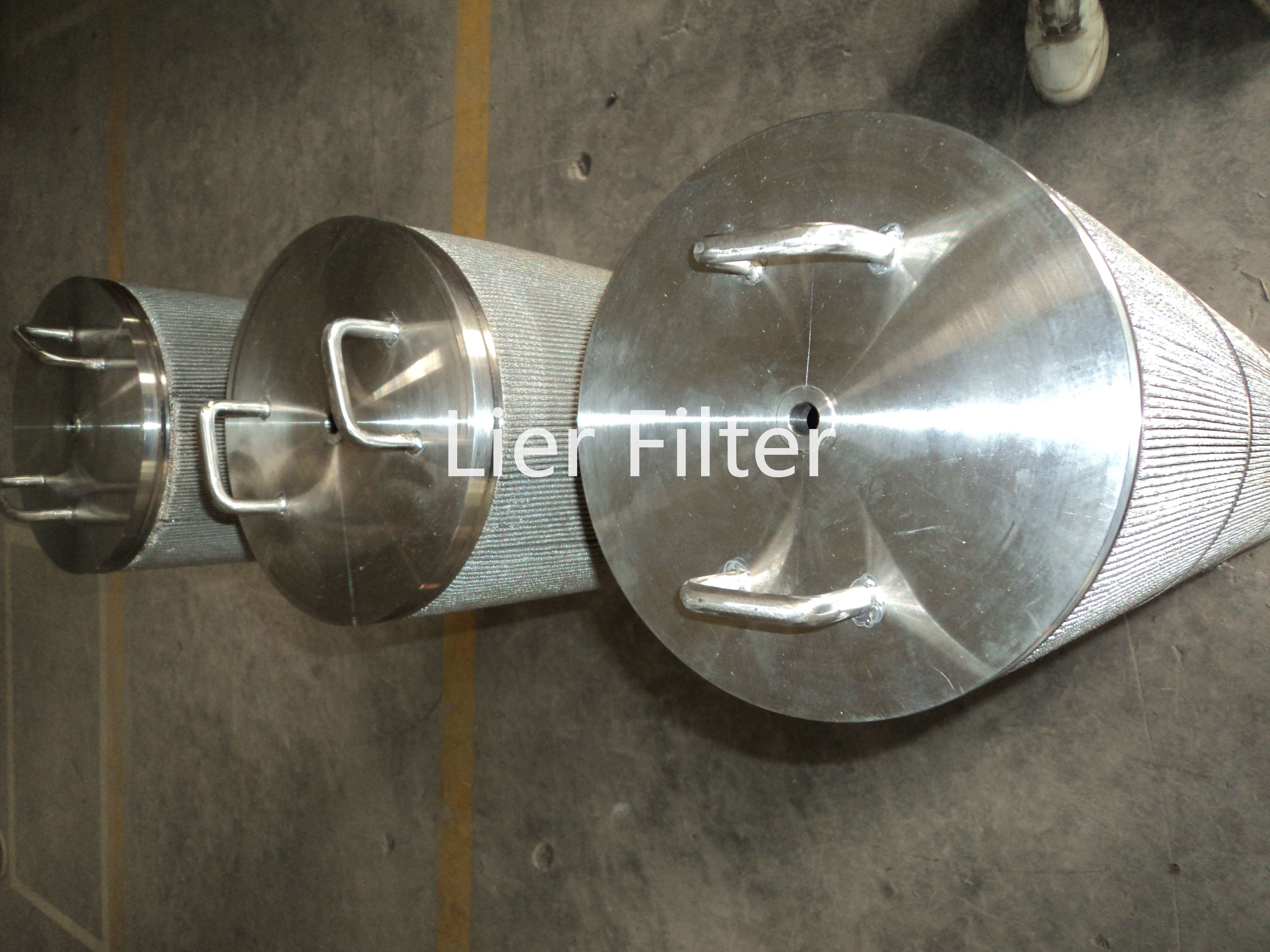 High Porosity Reusable Pleated Filter Element Cartridge