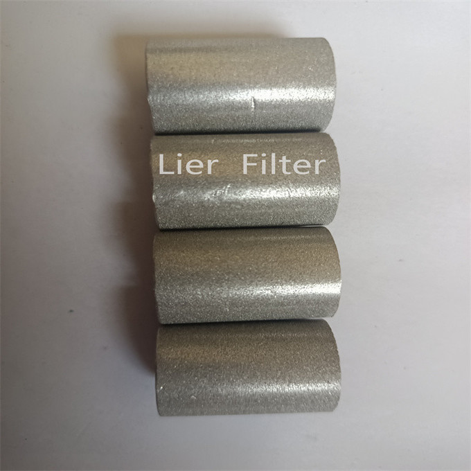 Solid Liquid Sintered Metal Powder Filter For Industrial Silencers