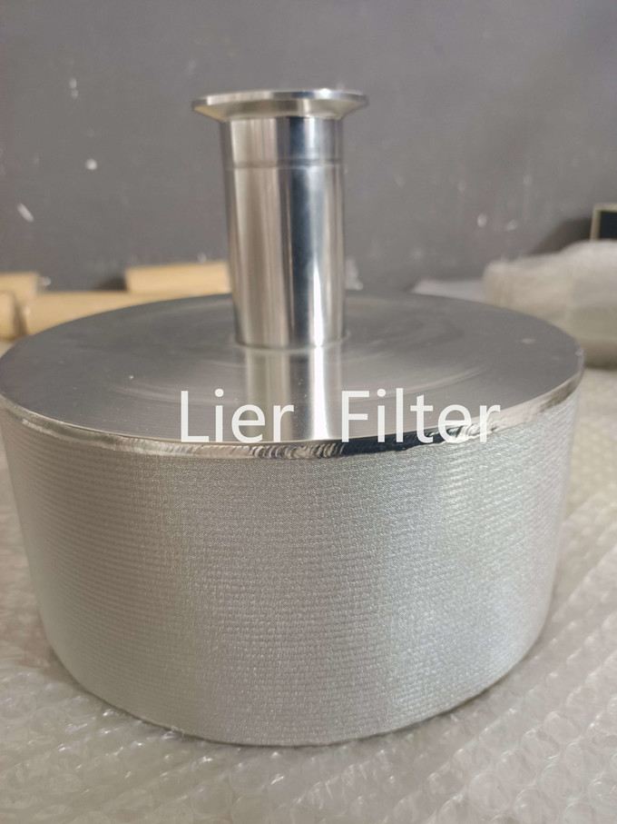 Multi Layer Stainless Steel Sintered Mesh Shaped Filter For Food ...
