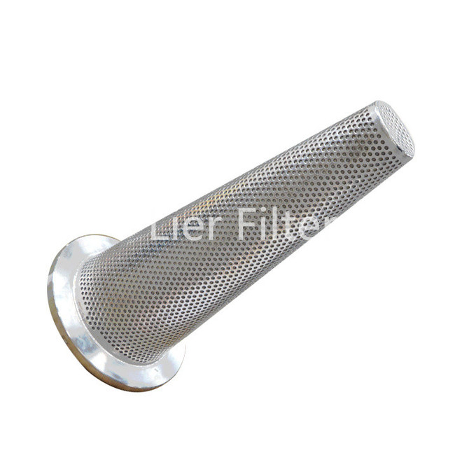 0.2mm Hole Cone Shape Shaped Filter Perforated Metal Mesh Filter Strong ...