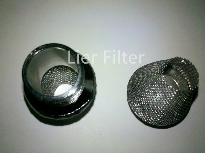 10-15um Stainless Steel Sintered Filter Element Corrosion Resistant ...