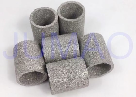 High Temperature Sintered Porous Metal Filter , Porous Metal Tube For ...