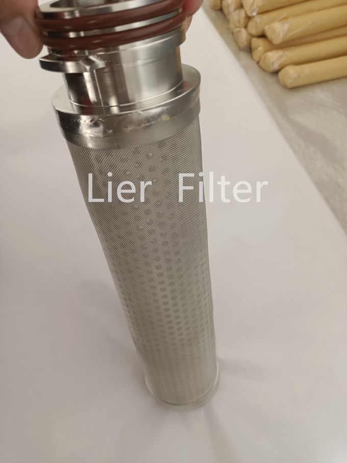 Fluidized Bed Cylinder Sintered Metal Filter Element For Pharmaceutical ...